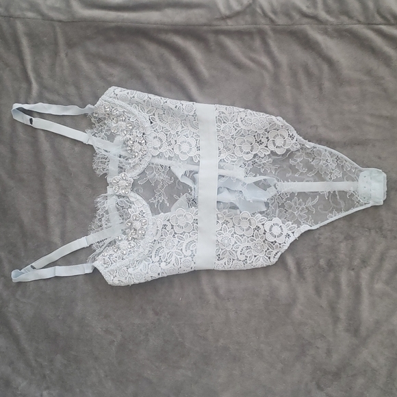 Victoria's Secret | Intimates & Sleepwear | Rare Victorias Secret Blue ...